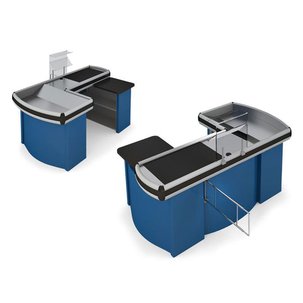 Checkout Counter with Conveyor Belt - DynamicSelf